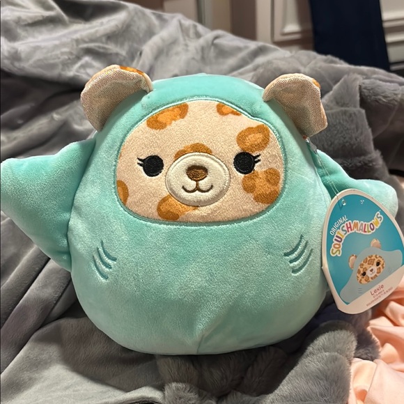 Squishmallows | Toys | Squishmallows Teal And Tan Plush | Poshmark